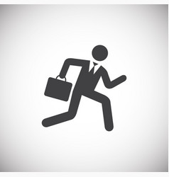 Running human icon Royalty Free Vector Image - VectorStock