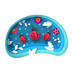 Cute ladybugs Royalty Free Vector Image - VectorStock