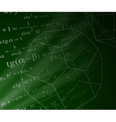 Mathematics background with formulas Royalty Free Vector
