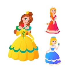 Cute princess Royalty Free Vector Image - VectorStock