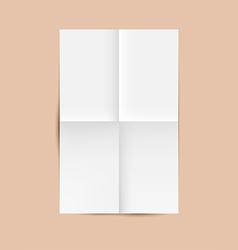 Closed and opened book white cover template Vector Image