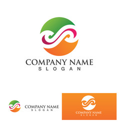 Infinity symbol with red roses Royalty Free Vector Image