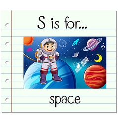 Learning colors blue color flashcard for kids Vector Image