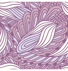 Hand drawn flowers seamless pattern Royalty Free Vector
