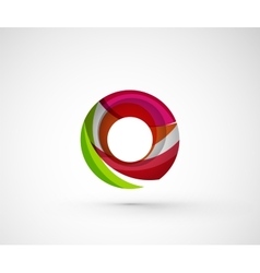 Colorful ring logo Royalty Free Vector Image - VectorStock