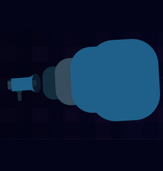 Flat design empty esp template Royalty Free Vector Image