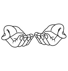 Kids donation and charity cartoon Royalty Free Vector Image