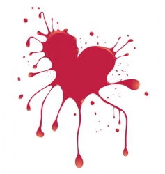 Creative love heart design on white background Vector Image