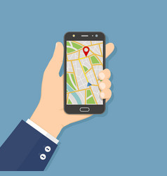 Location navigator concept Royalty Free Vector Image