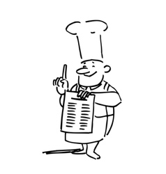 Cooking symbol emblem set saucepan cook and food Vector Image