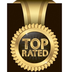 75 years happy birthday best regards gold label Vector Image