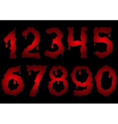 Bloody knife Royalty Free Vector Image - VectorStock