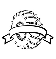 Mining truck logo Royalty Free Vector Image - VectorStock