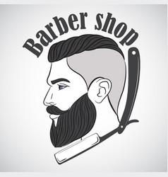 Barber1 Royalty Free Vector Image - VectorStock