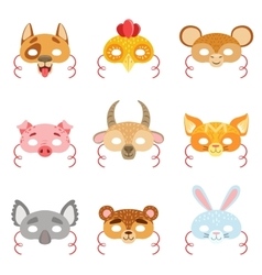 Wolf mask Royalty Free Vector Image - VectorStock