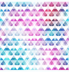 Rainbow color geometric seamless pattern Vector Image