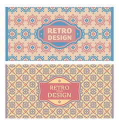 Cute retro frame Royalty Free Vector Image - VectorStock