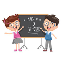 Children education concept Royalty Free Vector Image