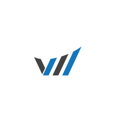 Letter k with racing flag logo Royalty Free Vector Image