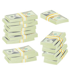 Stack of money Royalty Free Vector Image - VectorStock