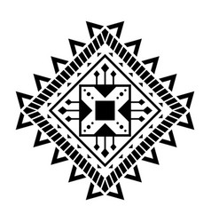 Aztec navajo elements set southwestern symbols Vector Image