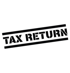 Income tax rubber stamp Royalty Free Vector Image