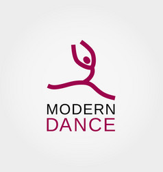 Dance logo concept Royalty Free Vector Image - VectorStock