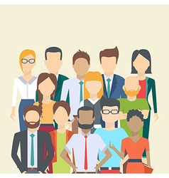 Business people group Royalty Free Vector Image