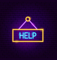 Communication neon sign Royalty Free Vector Image