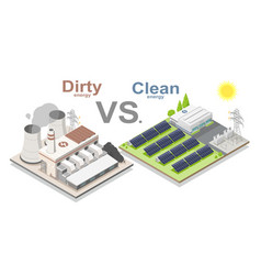 Dirty and clean Royalty Free Vector Image - VectorStock