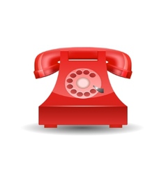 Red telephone Royalty Free Vector Image - VectorStock