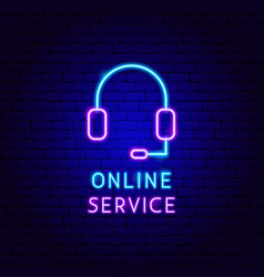 Phone call neon sign Royalty Free Vector Image