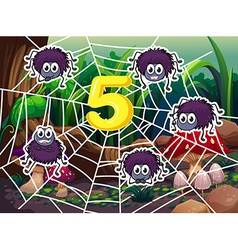 Number 5 Royalty Free Vector Image - VectorStock