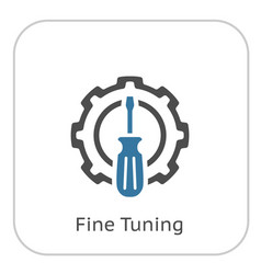 Engineering icon gear and wrench service symbol Vector Image
