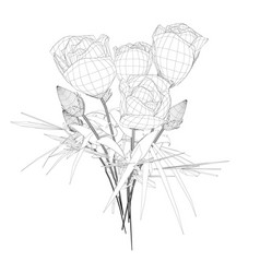 Rose leaf Royalty Free Vector Image - VectorStock