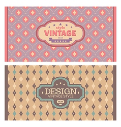 Abstract retro royal vintage frame Royalty Free Vector Image