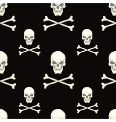 Skull and cross bones Royalty Free Vector Image