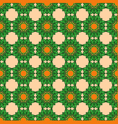 Seamless red crystals pattern Royalty Free Vector Image