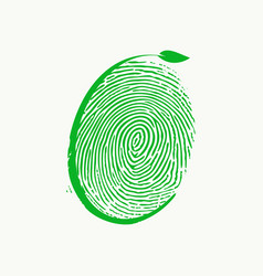 Fingerprint Royalty Free Vector Image - VectorStock