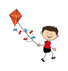 Cute Cartoon Children Royalty Free Vector Image - VectorStock