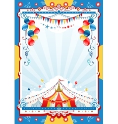 Circus frame Royalty Free Vector Image - VectorStock