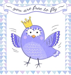 Teamwork letting poster Royalty Free Vector Image