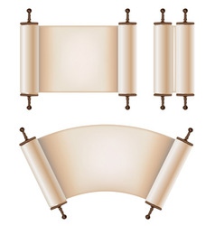 Ancient scroll Royalty Free Vector Image - VectorStock