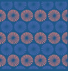 Psychedelic circular optical pattern with trendy Vector Image