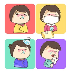 Lassa fever virus infographics elements Royalty Free Vector