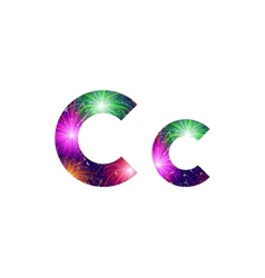 Alphabet letter c Royalty Free Vector Image - VectorStock