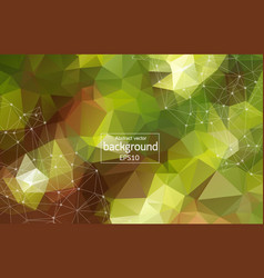 Green abstract techno background Royalty Free Vector Image