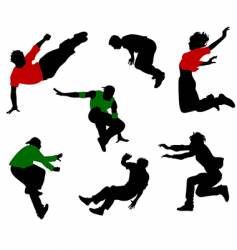 Parkour Royalty Free Vector Image - VectorStock