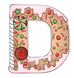 Tasty alphabet Royalty Free Vector Image - VectorStock