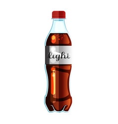 Cola bottle icon soda Royalty Free Vector Image